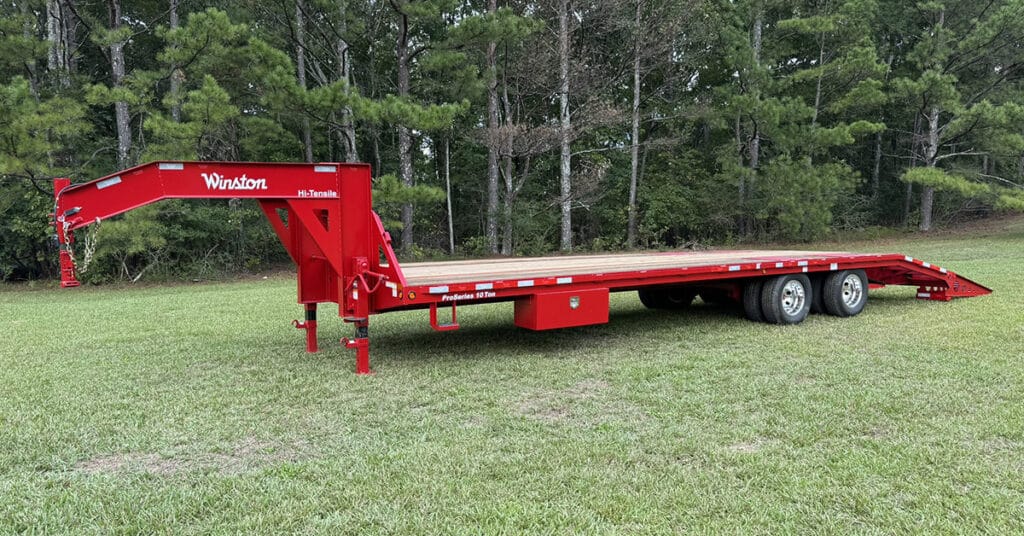 10 Ton Pro Series Dual Tandem Gooseneck Trailer - Winston Trailers