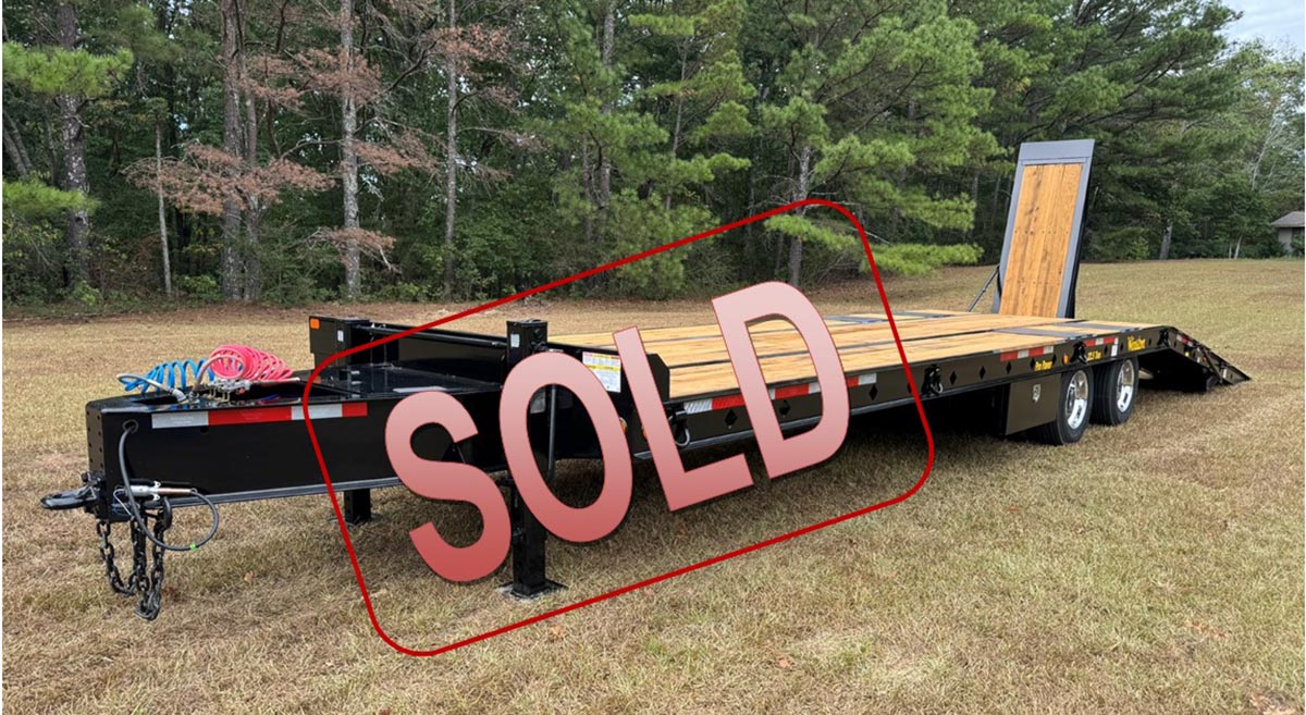 22.5 Ton Paver Trailer 24+6+8' Paver Ramps - Winston Trailers