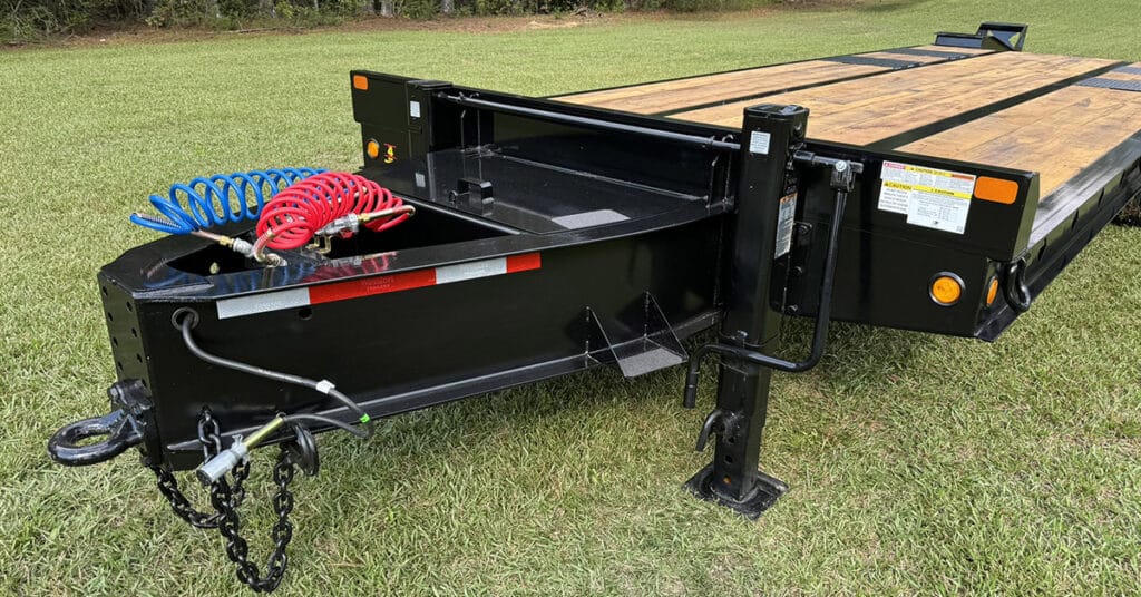 22.5 Ton Trailer 22+5+5 Spring Assist Ramps - Winston Trailers